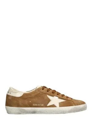 GOLDEN GOOSE Golden Goose Suede Super-Star Sneakers Brown