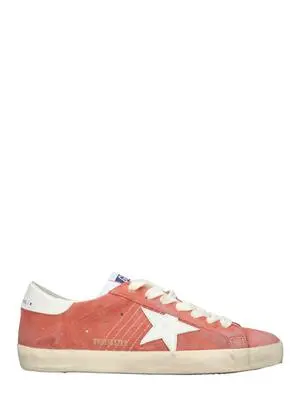 GOLDEN GOOSE Super-Star Suede Sneakers Ivory