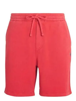 Polo Ralph Lauren Cotton Terry Shorts Red