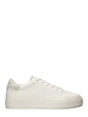 Kurt Geiger Laney Leather Sneakers - White