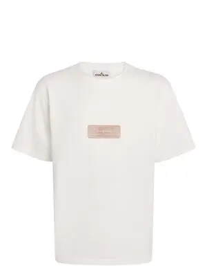 Stone Island Cotton Logo T-shirt Neutral