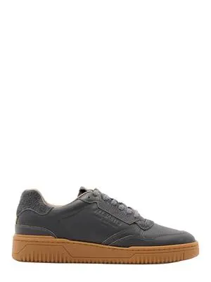 ALLSAINTS AllSaints Regan Leather Sneakers Grey