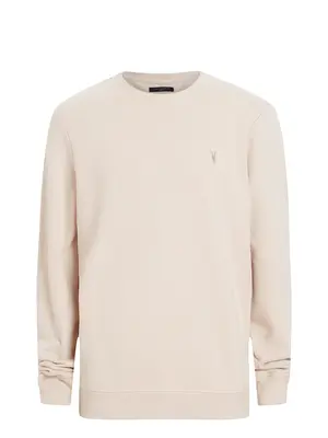 ALLSAINTS AllSaints Organic Cotton Raven Sweatshirt Beige