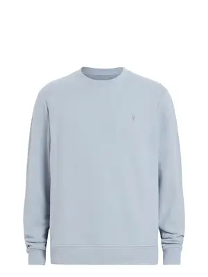 ALLSAINTS AllSaints Organic Cotton Raven Sweatshirt Blue