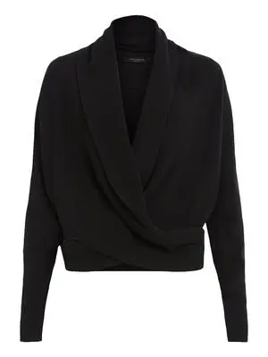ALLSAINTS Wasson Wool Cardigan - Black