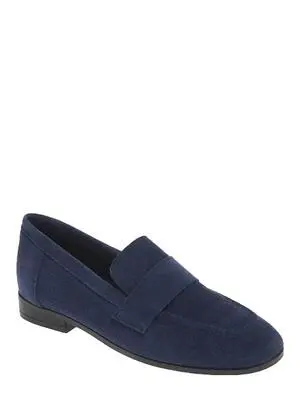 Cordani Ardelle Moc Toe Loafer - Navy Suede