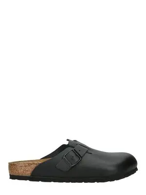 BIRKENSTOCK Birkenstock Oiled Leather Boston Clogs Black