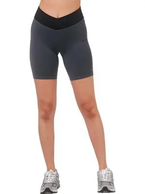 REBODY Rebody Active Vendetta Cloudlux Biker Shorts Smoke/black