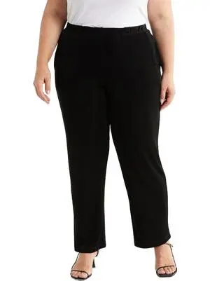 Vikki Vi Pocket Pull-on Pants - Black