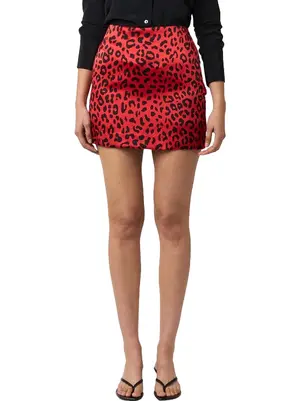 EQUIPMENT Laylin Printed Mini Skirt