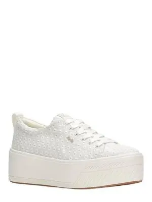KEDS® Skyler Platform Sneakers - Snow White