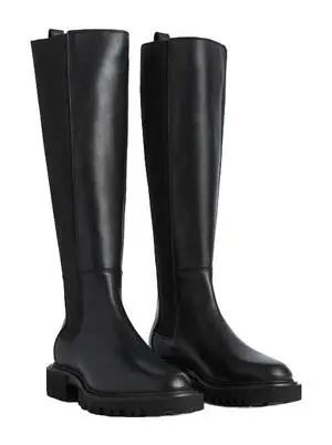 ALLSAINTS Maeve Knee High Boots - Black