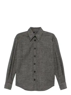 Fabiana Filippi Beaded Trim Shirt - Grey