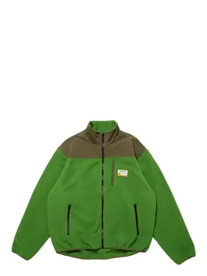 HUMAN MADE Fleece Zip-up Jacket - Green