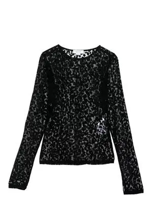 ALEXANDER MCQUEEN Alexander McQueen Leopard-Pattern Top