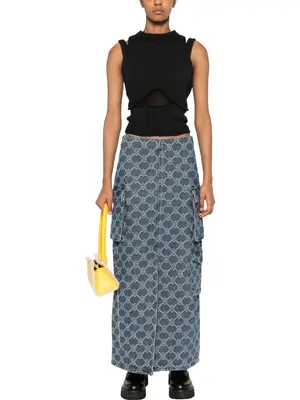 DAILY PAPER Zora Maxi Skirt - Blue