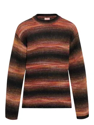 Kenzo Striped Jumper - Black