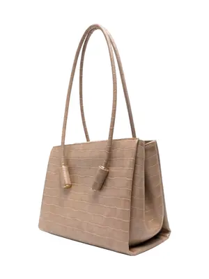 THEMOIRE Leila Shoulder Bag - Neutrals