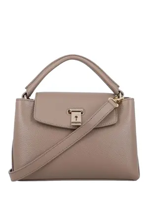 Bally Layka Leather Tote Neutrals