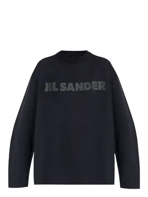 JIL SANDER Logo T-shirt - Black