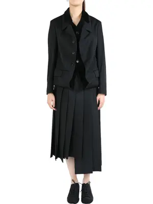 COMME DES GARÇONS Comme Des Garçons Comme Des Garçons Velvet Collar Blazer