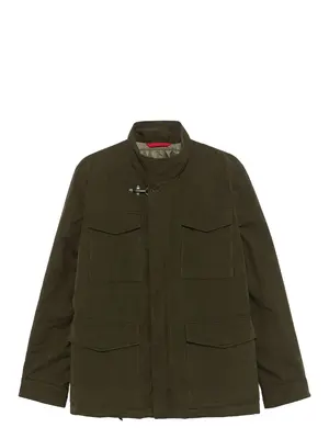 FAY Textured Jacket - Green