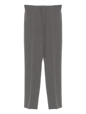 Patrizia Pepe Low-rise Trousers - Grey