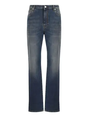 Fabiana Filippi Mid-rise Bootcut Jeans - Blue