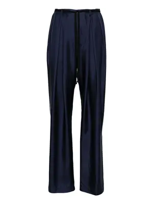 Barena Venezia Silk Trousers - Blue