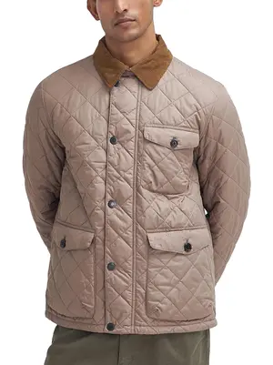 Barbour Hornby Quilted Jacket Timberwolf