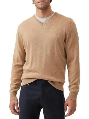Rodd & Gunn Phoenix V-Neck Sweater Cedar