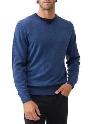 Rodd & Gunn Phoenix V-Neck Sweater Lake
