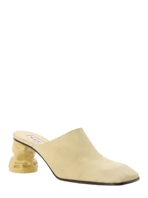 Alexander McQueen Crush Mules Gold