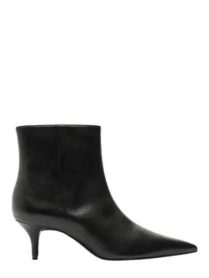 SCHUTZ Mikki Mid 65mm Leather Stiletto Booties
