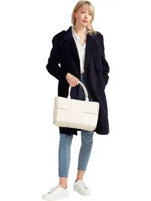 BELLE & BLOOM Belle & Bloom Palm City Wool-Blend Coat Navy