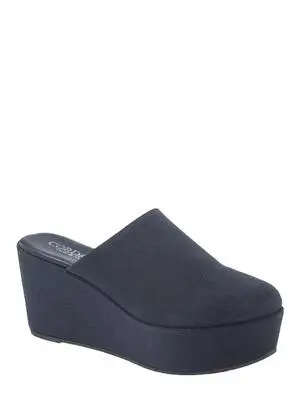 Cordani Cordani Jules Platform Mule Marine Suede