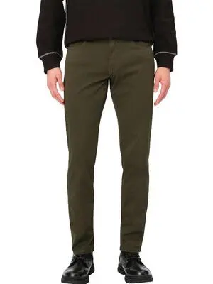 Warp + Weft Ams Slim Fit Twill Pants - Thyme