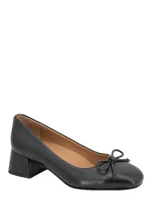 Gentle Souls GENTLE SOULS BY KENNETH COLE Lancine Pump Black Leather