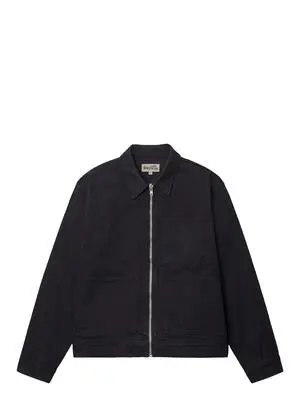 StÜssy Zip Work Jacket - Black