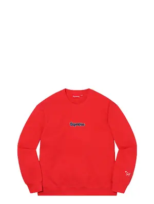 Supreme Gonz Logo Crewneck - Red