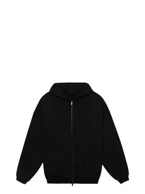 Fear Of God Heavy Fleece Full Zip Hoodie - Black