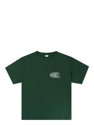 ERIC EMANUEL Ee Basic T-shirt - Dark Green/reflective Grey