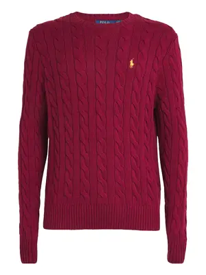 Polo Ralph Lauren Cotton Cable-Knit Sweater Multi