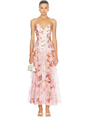 PatBO Bustier Beach Dress - Vapor