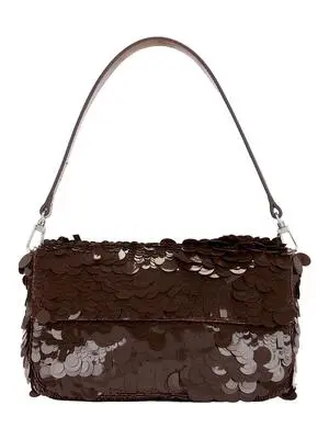 Staud Timmy Shoulder Bag Cacao