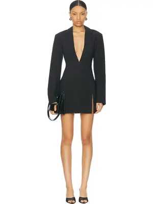 PRISCAVERA Mini Jacket Dress - Carbone