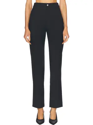 Moschino Straight Leg Trousers - Black
