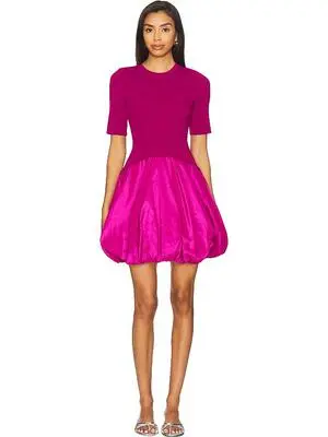 Simkhai Kenny Bubble Mini Dress - Pink