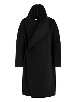 Helmut Lang Alex Wool Coat - Black