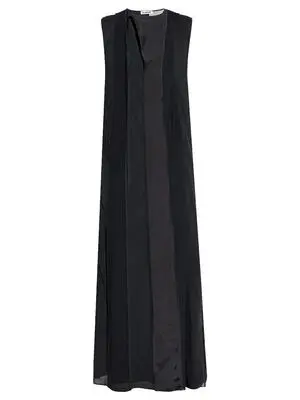 JIL SANDER Panelled Maxi Dress - Black